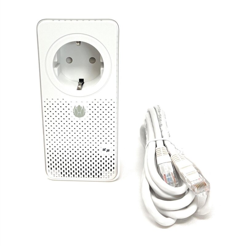 Single Powerline PLC dLAN 1.000 MBit/s Adapter PG-9073LG LAN + LAN Kabe ...