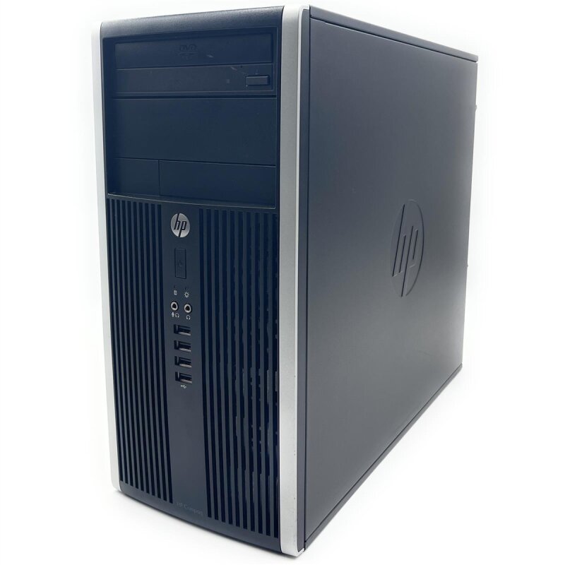 HP PC 6300 Midi Tower QuadCore i5 8GB RAM 500GB HDD DVD Windows 11 Pro ...