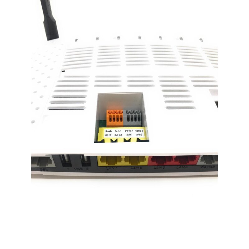 Telekom ZyXEL Speedlink 5501 WLAN Router VDSL2 ADSL2+ ISDN VOIP USB A-W ...